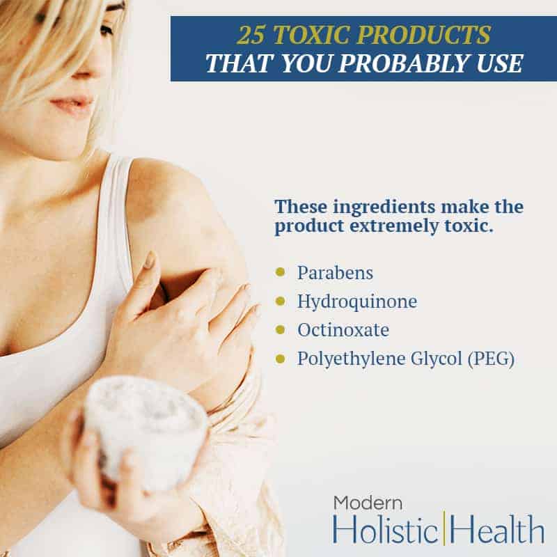 25 Toxic Products That You Probably Use Every Day